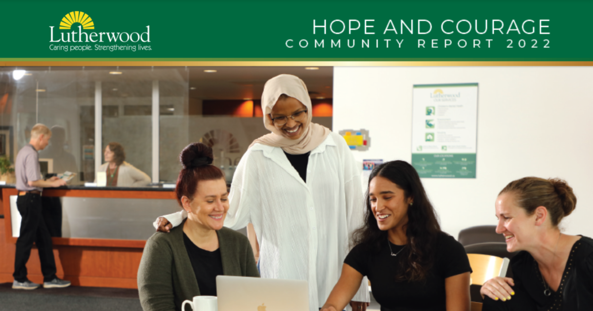 Maintaining A Positive Outlook - Lutherwood